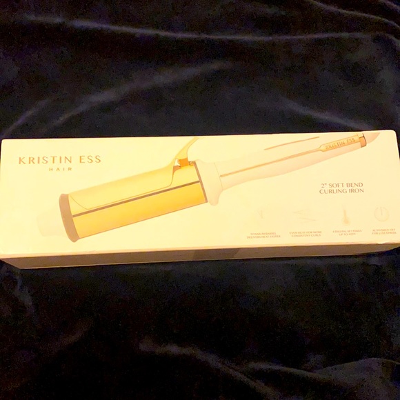 Kristin Ess | Hair | New Rare Kristin Ess 2 Soft Bend Curling Iron ...